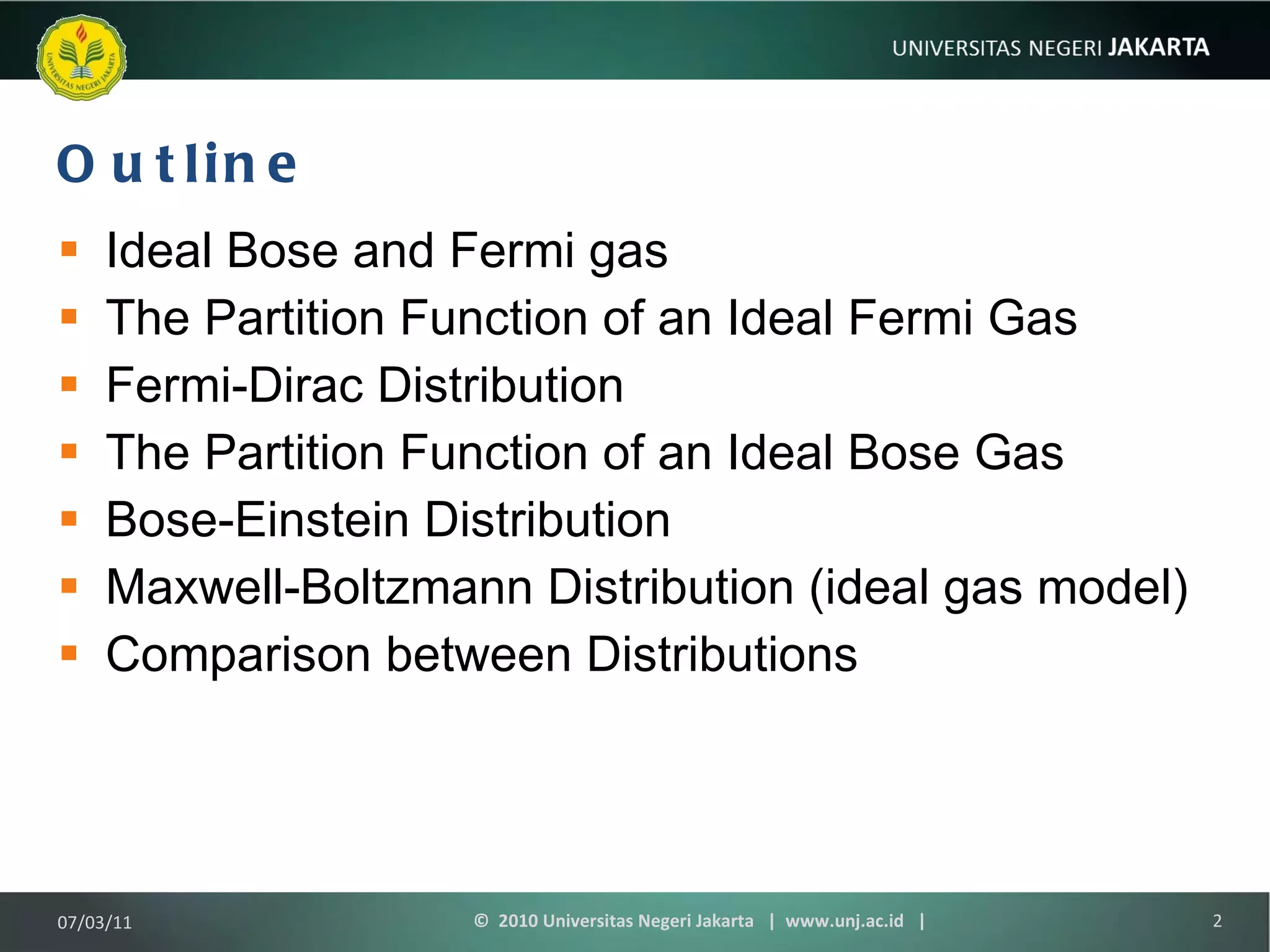 Fisika Modern 11 statistical physics_boseeinstein | PPT