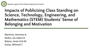 11STEMROUP FINAL POWERPOINT PRESENTATION | PPT