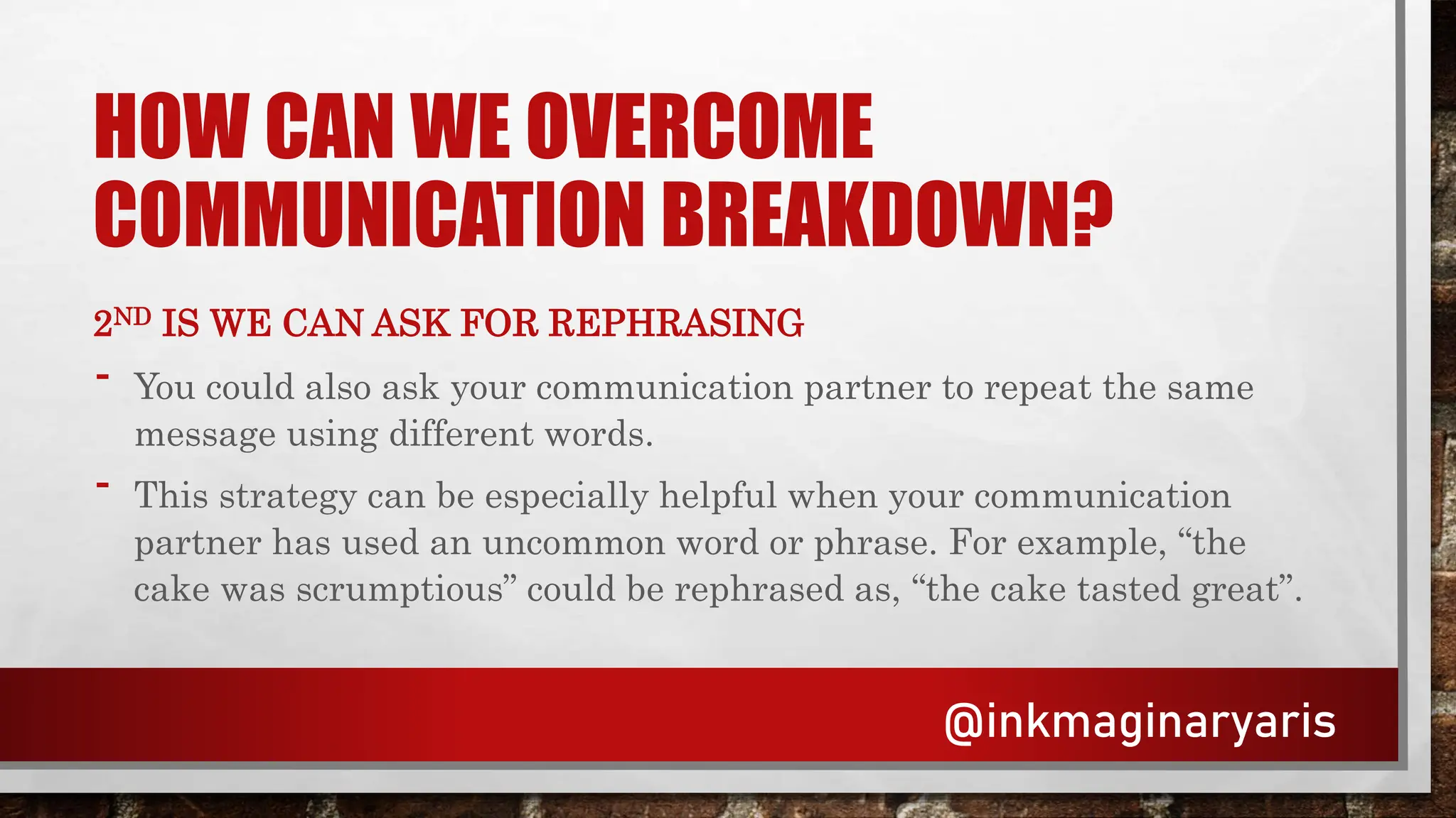 REPAIR IN COMMUNICATIVE STRATEGIES | PPTX
