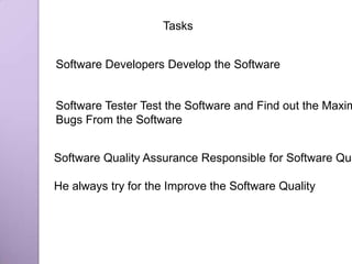 11 steps of testing process - By Harshil Barot | PPTX