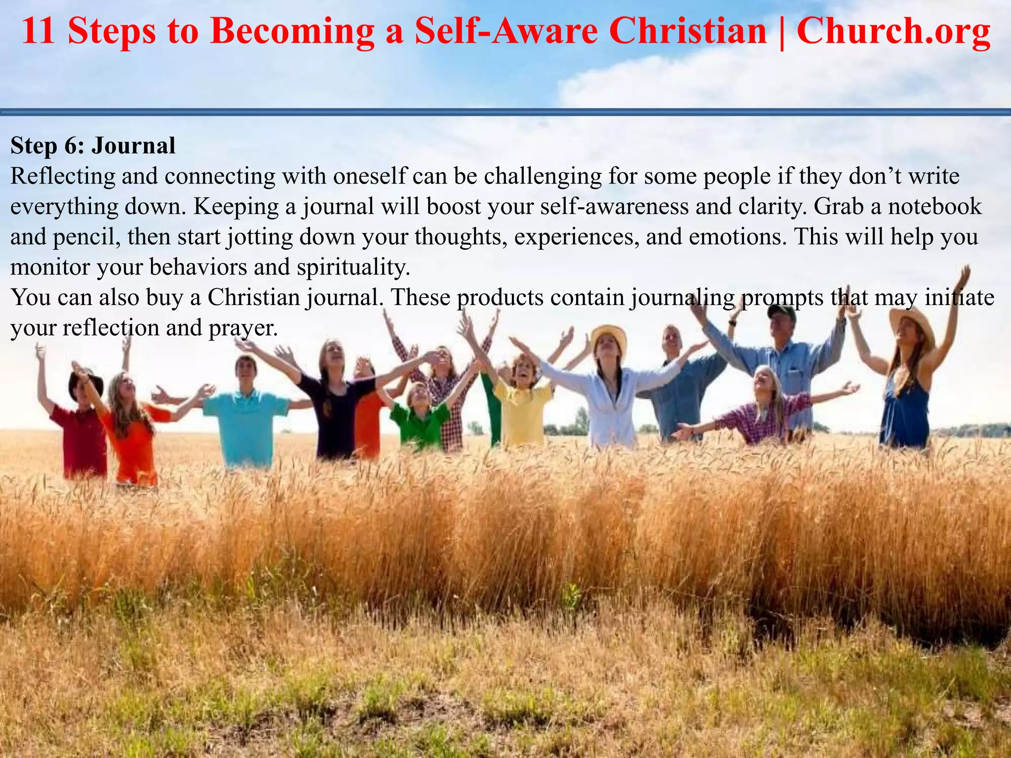 11 Steps to Becoming a Self-Aware Christian | Church.org