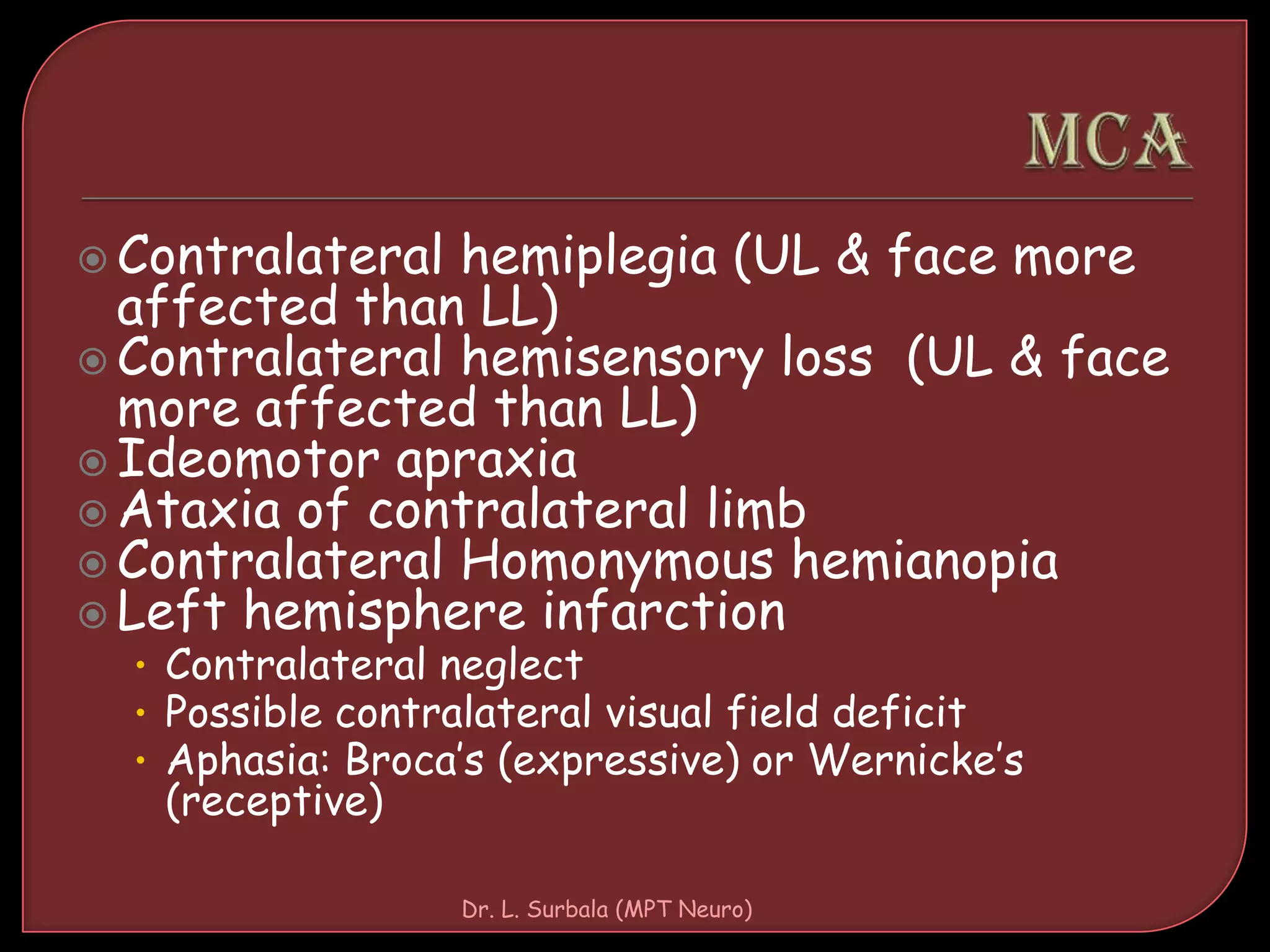 Stroke: PT Assessment and Management | PPTX