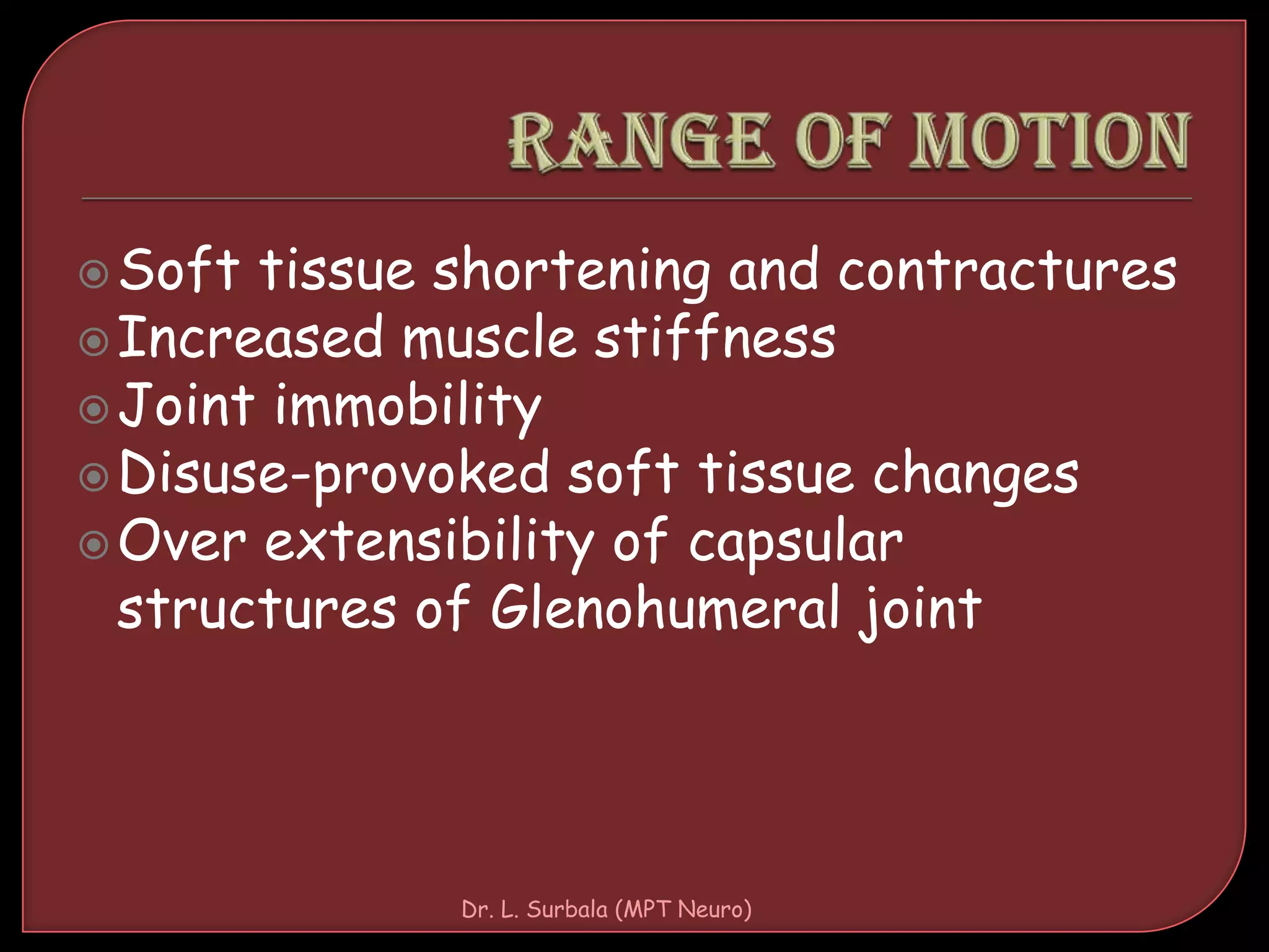 Stroke: PT Assessment and Management | PPTX