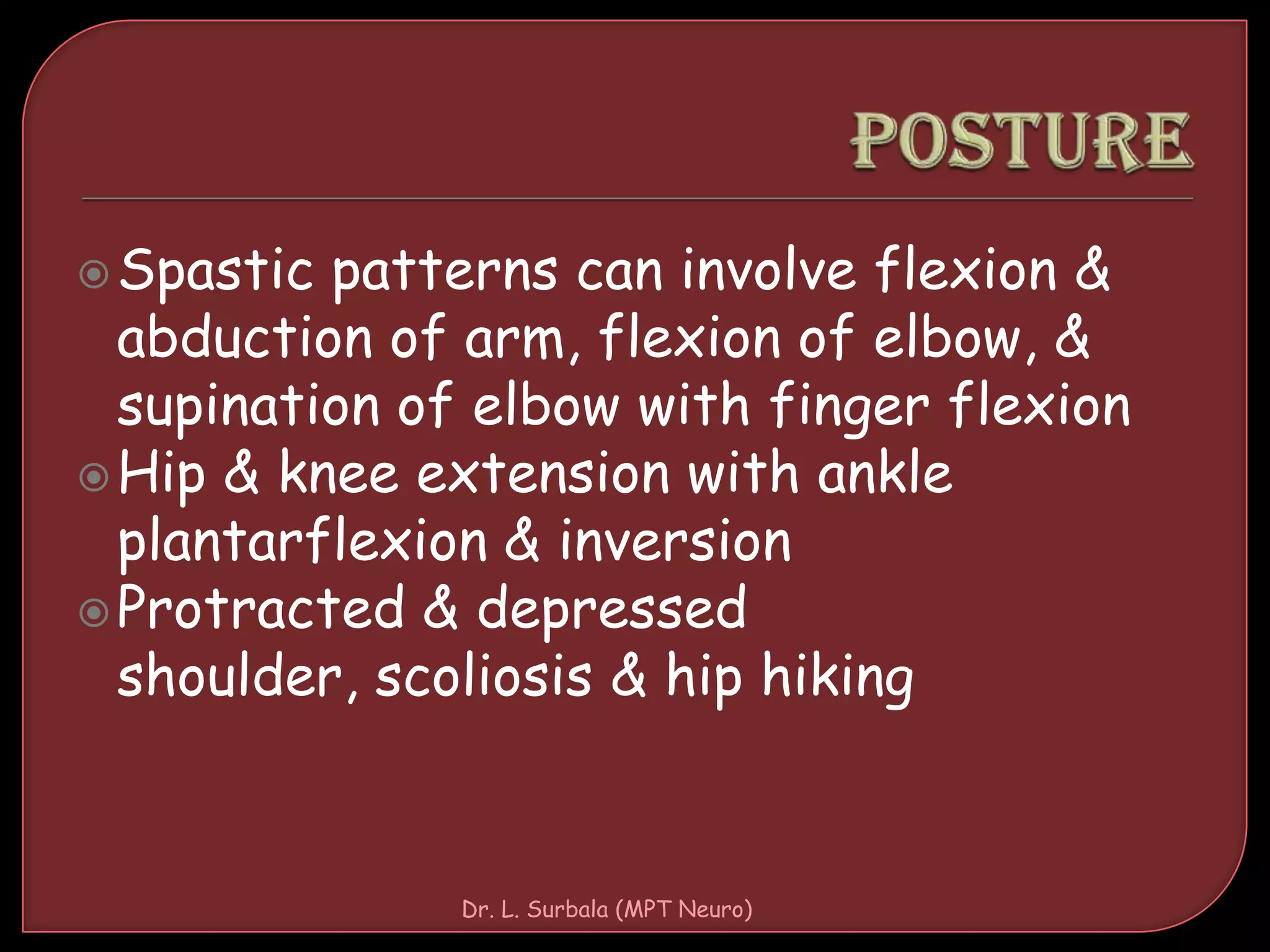 Stroke: PT Assessment and Management | PPTX