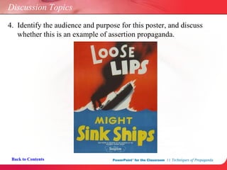 Simplification Propaganda Examples