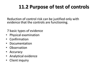 Presentation 11, Test of controls of the system, Workshop on System ...