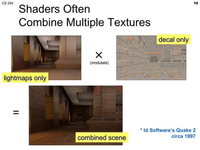CS 354 Texture Mapping | PPT