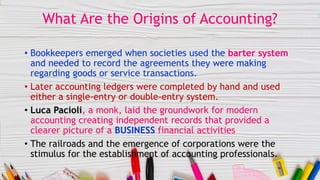 HISTORY & DEVELOPMENT OF FINANCIAL ACCOUNTING | PDF