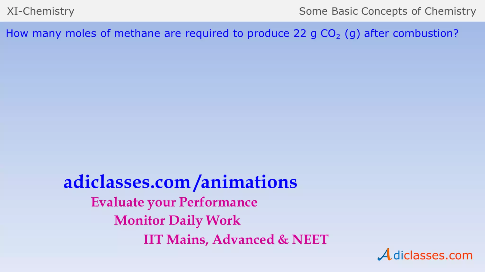 11th chemistry-some-basic-concept-of-chemistry for NEET & IITJEE -adi ...
