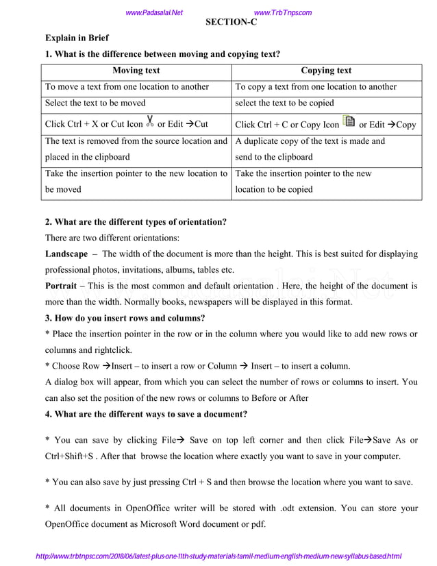 11th computer-applications-chapter-6-study-material-english-medium | PDF