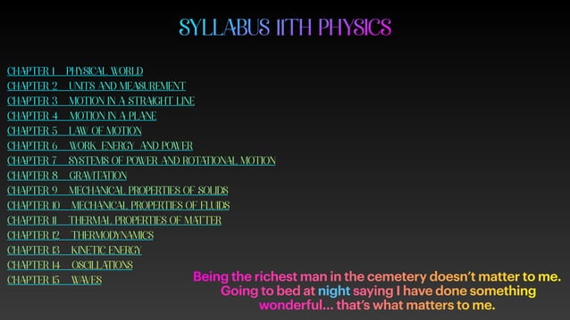 11th Printout Cbse class 11 important notes | PPT | Free Download