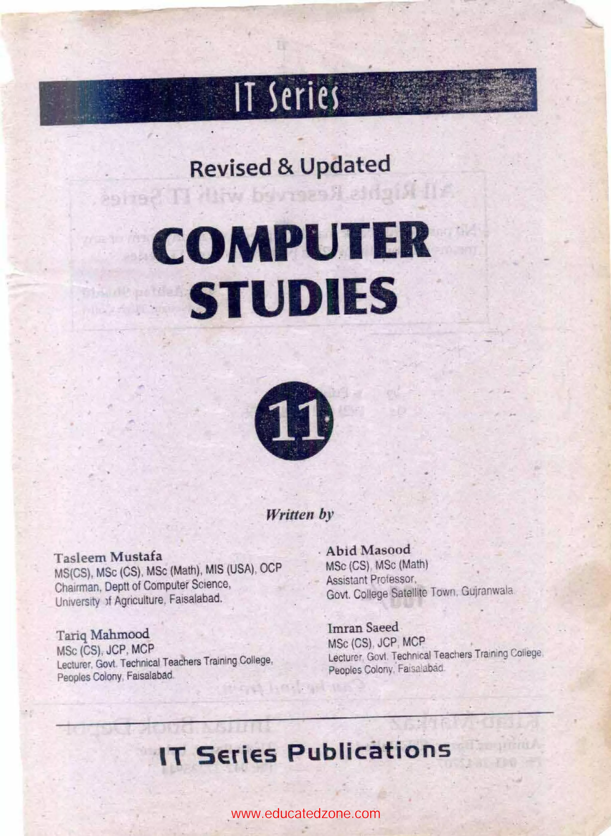 11th Computer Science Helping Book.pdf