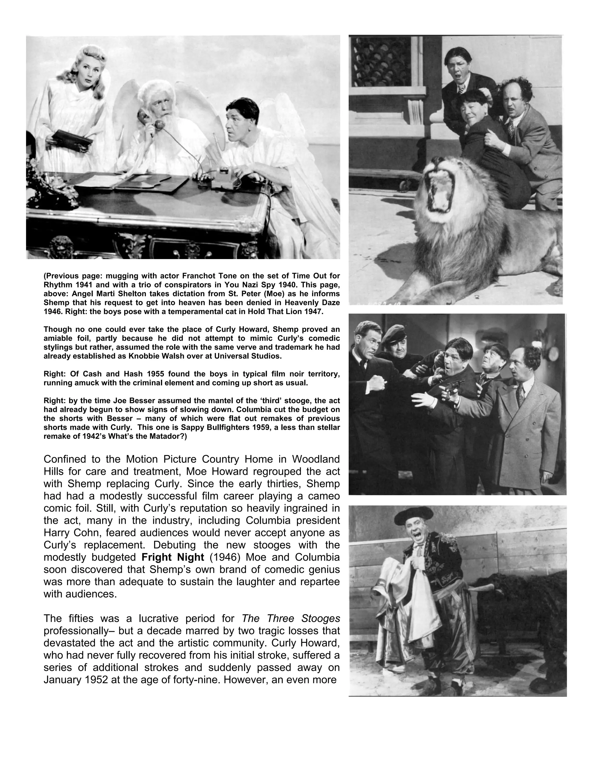 11) The Hollywood Art The Legacy Of The Three Stooges | PDF
