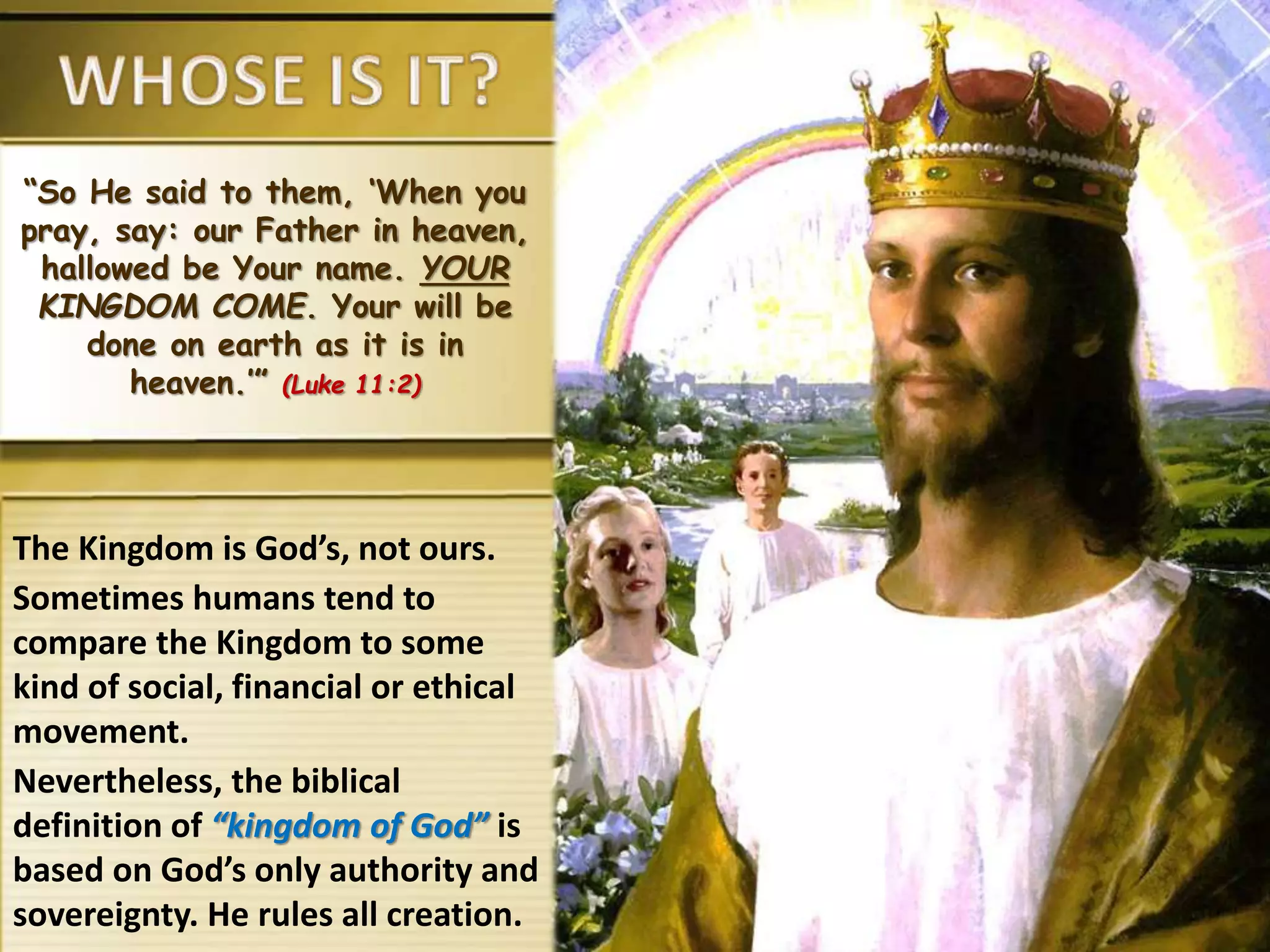 11 the kingdom of god | PPTX
