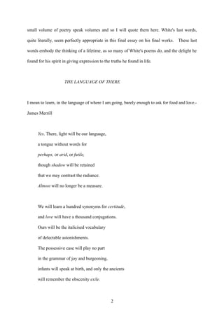 The Language of There | RTF