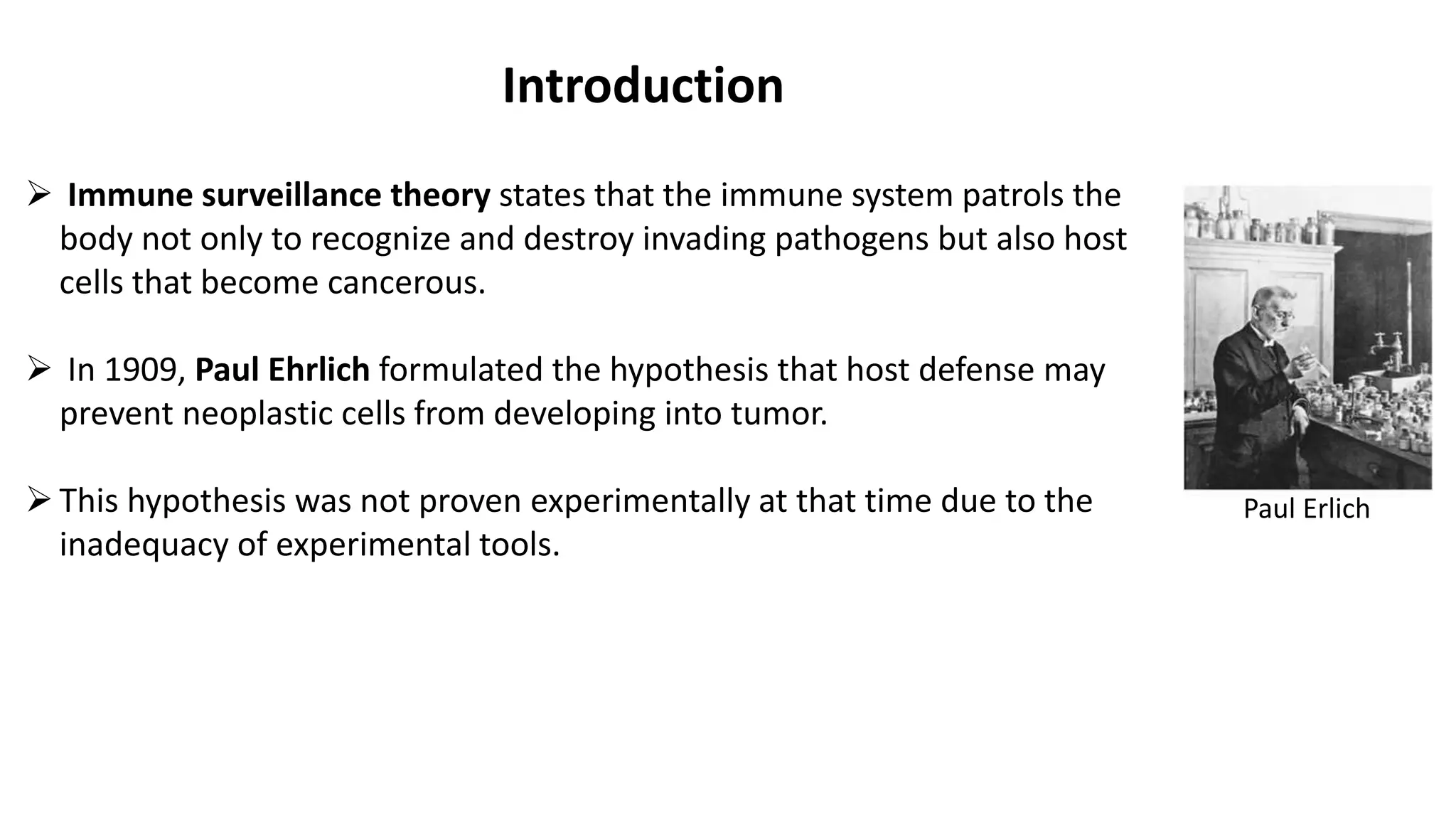 Theory of immune surveillance | PPTX