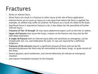 Chapter 11 Thoracic Injuries | PPTX