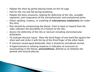 Chapter 11 Thoracic Injuries | PPTX