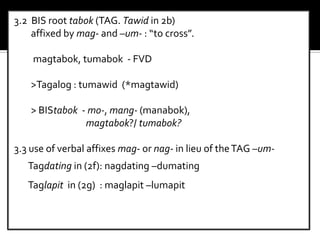 Filipino Variety of Davao (FVD): A Linguistic Description | PDF