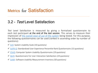 Measuring User Experience | PPTX