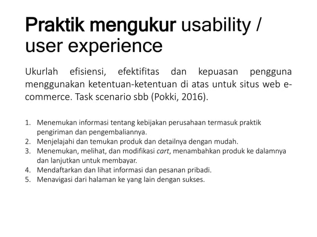 Measuring User Experience | PPT