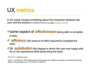 Measuring User Experience | PPTX