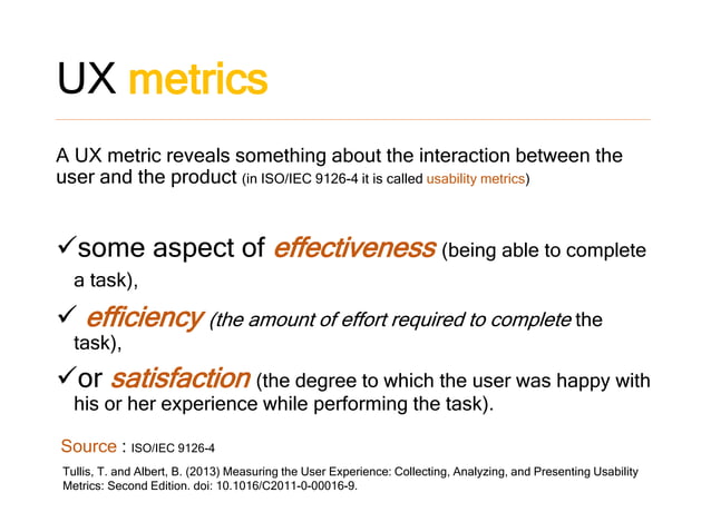 Measuring User Experience | PPT