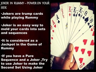 11 tips from rummy winners | PPTX