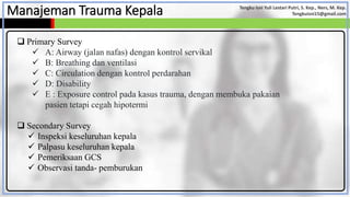 11 Trauma Kepala (Heart Injury) dan Luka Bakar.pptx