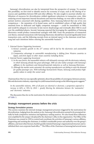 11 understanding samsungs diversification strategy the case of samsung ...
