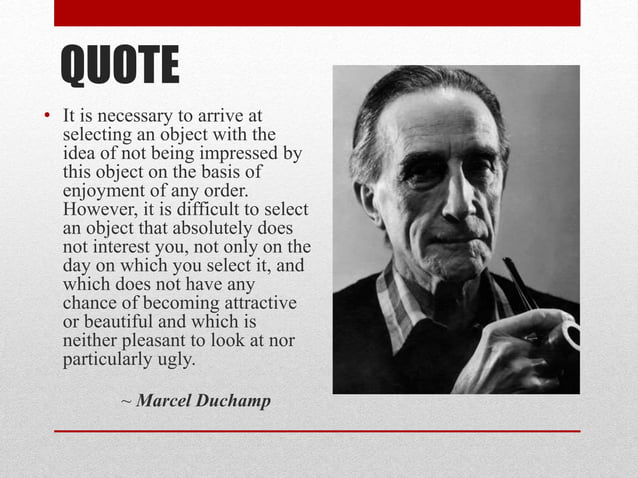 11VA Theory - Marcel Duchamp | PPTX