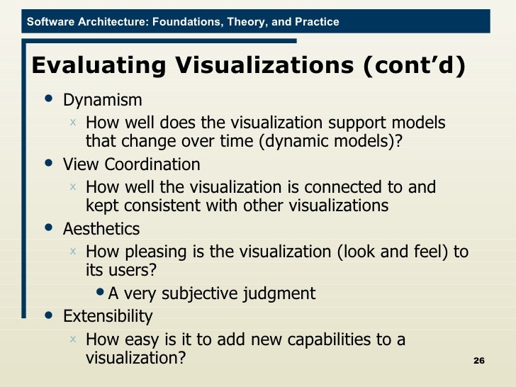 11 Visualizing Software Architectures
