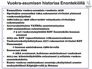 Vuokra-asuminen Enontekiöllä | PPT