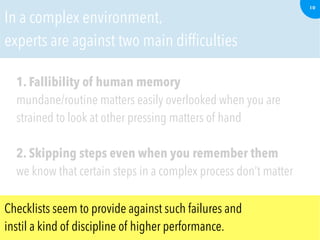 The Power of Checklist | PDF