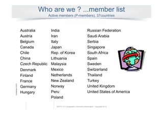 ISO/TC 211 - Geodetic Reference Frame and Coordinate System Standards | PDF