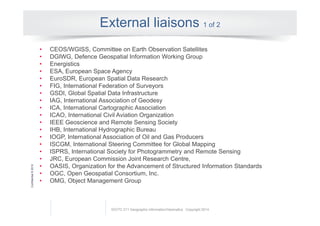 ISO/TC 211 - Geodetic Reference Frame and Coordinate System Standards | PDF