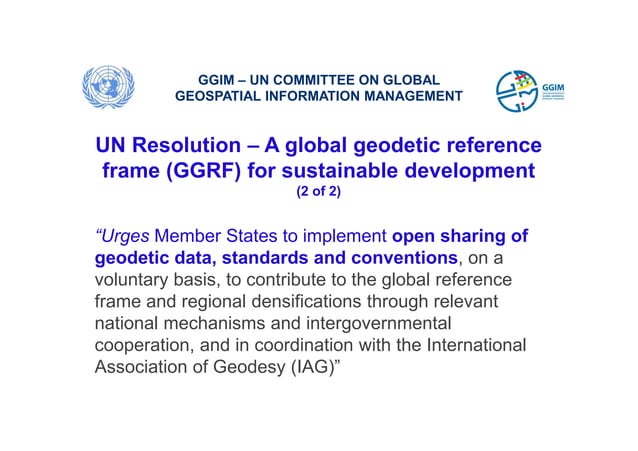 ISO/TC 211 - Geodetic Reference Frame and Coordinate System Standards | PPT