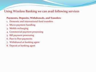 Wireless Banking | PPT