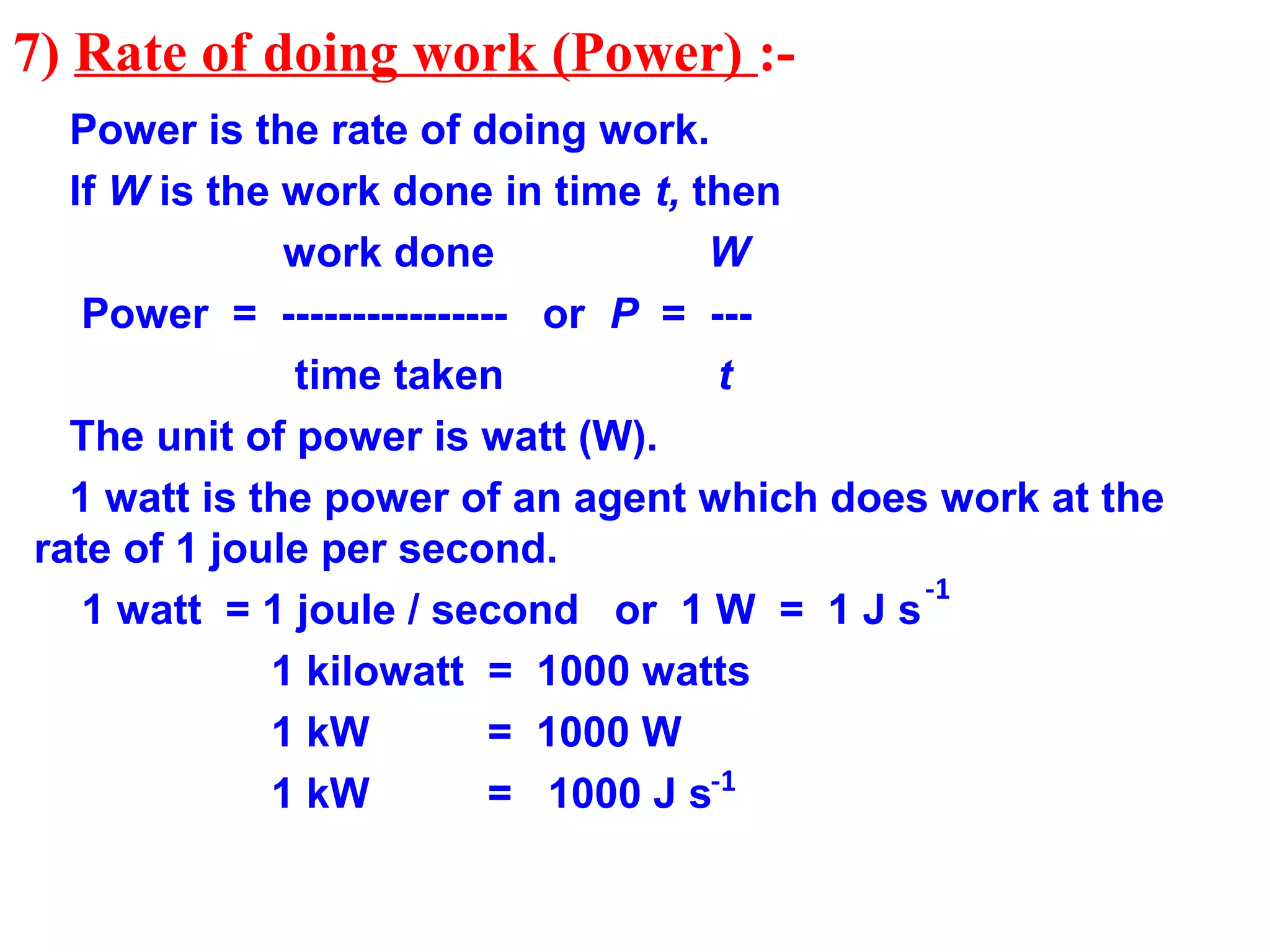 work and energy | PPT