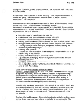 11 workplace ethics (1) | PDF