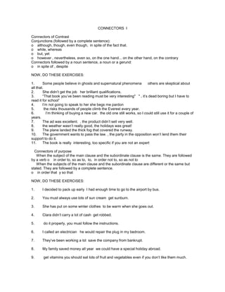 11° worksheets | PDF