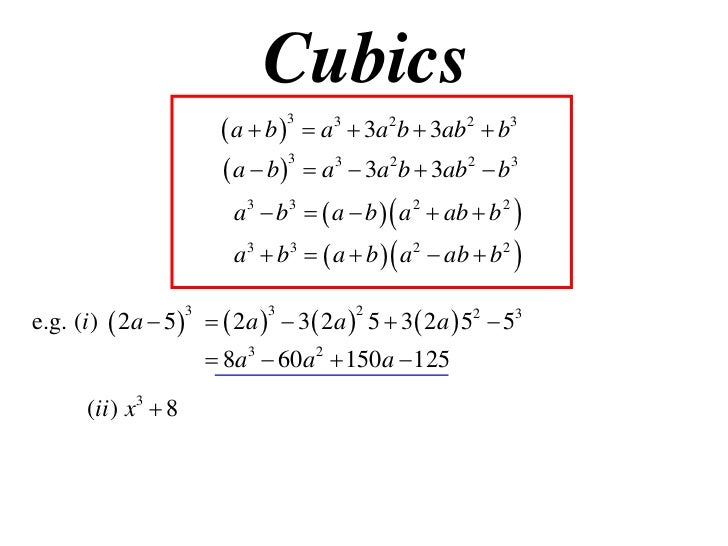 11X1 T01 05 cubics (2011)