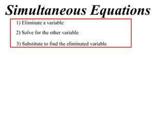 11 X1 T01 08 Simultaneous Equations (2010) | PPT
