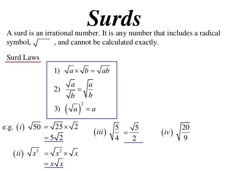 11 X1 T02 03 surds (2010)