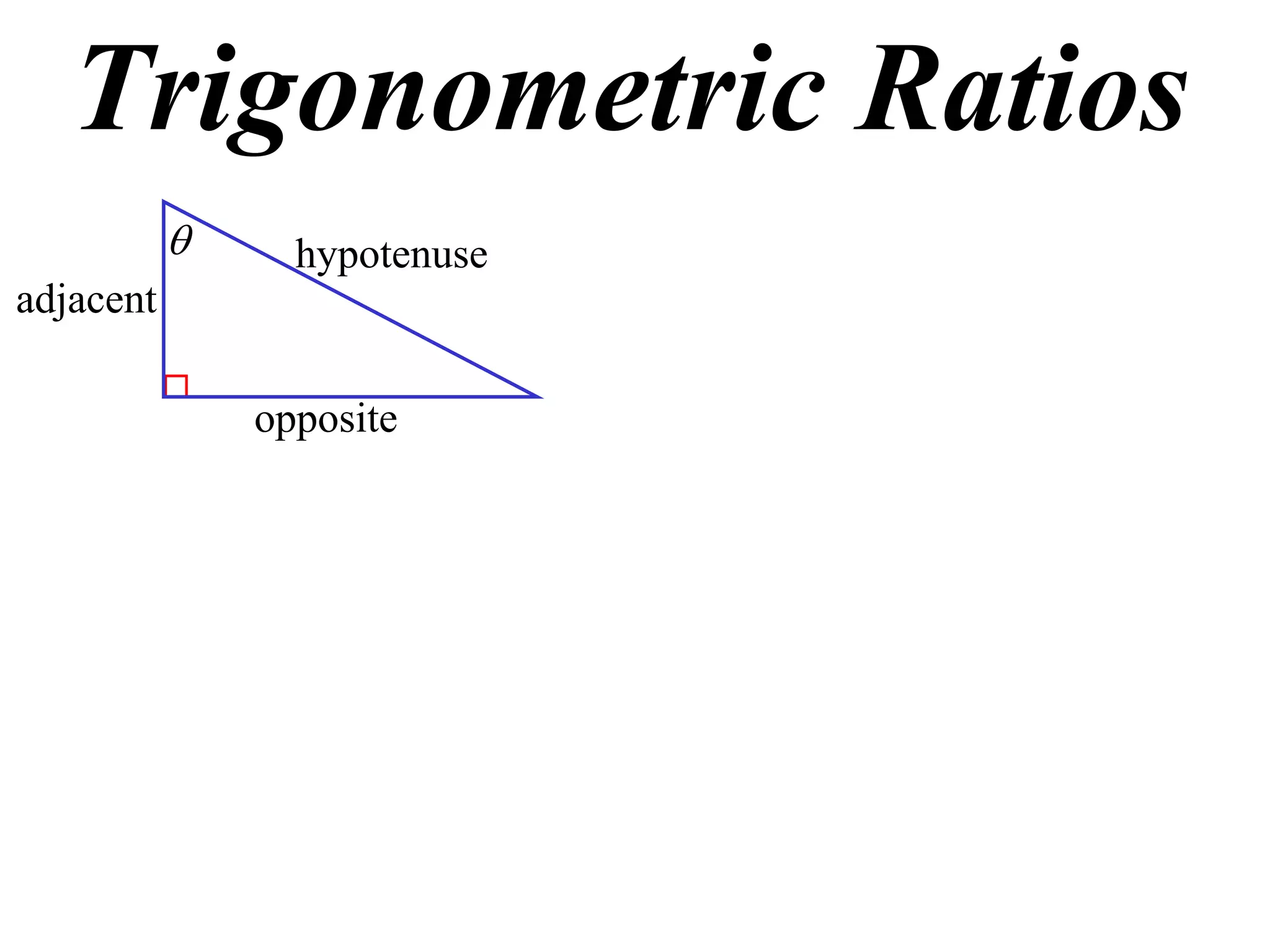 11X1 T04 01 trig ratios | PDF