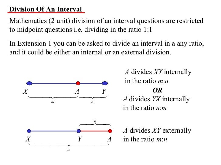 11 X1 T05 01 Division Of An Interval
