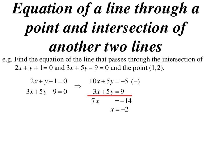 11X1 T05 06 line through point of intersection (2010)