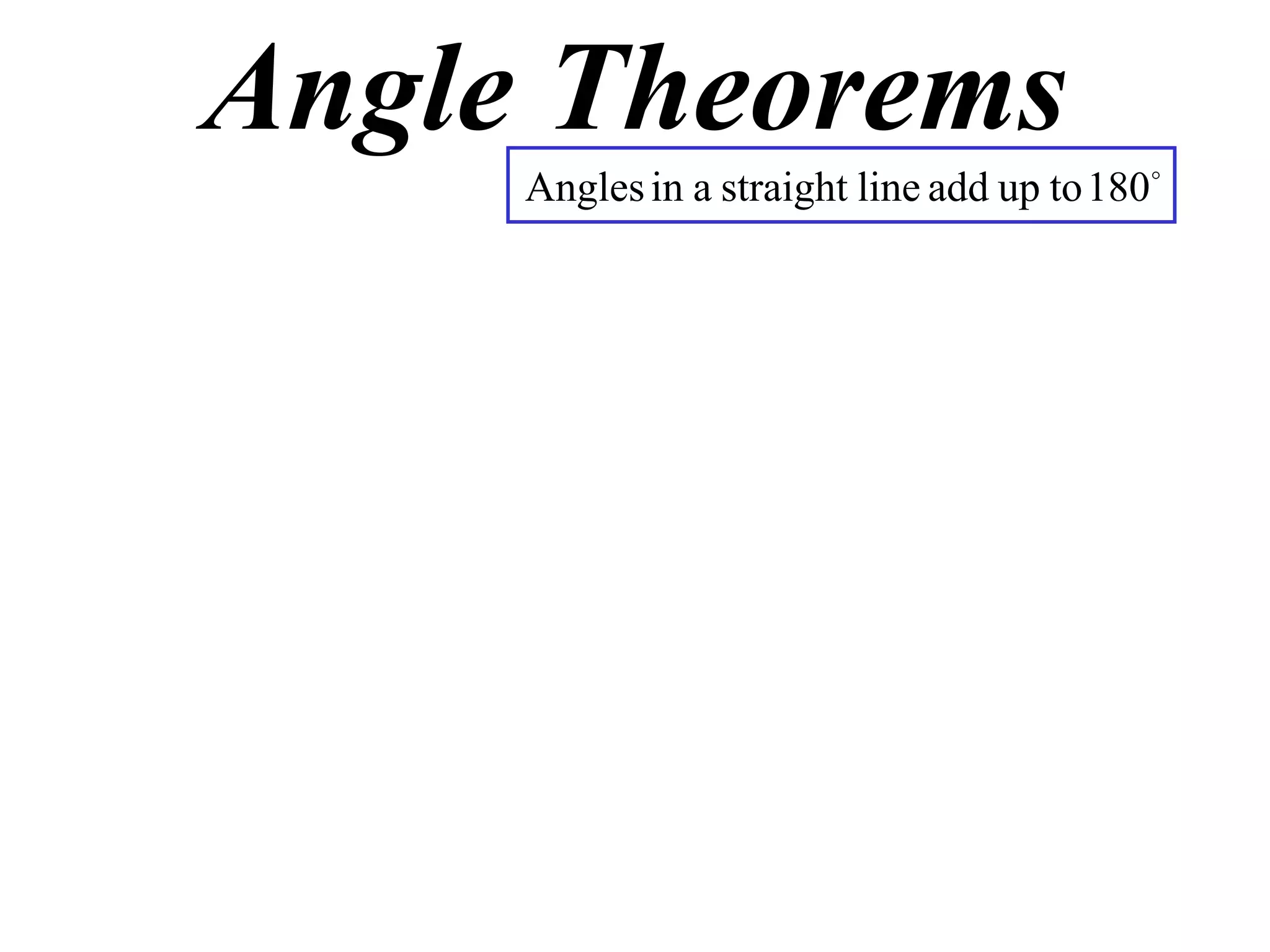 11 X1 T06 01 Angle Theorems | PDF