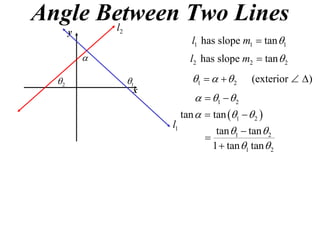 11X1 T07 03 angle between two lines (2011) | PDF