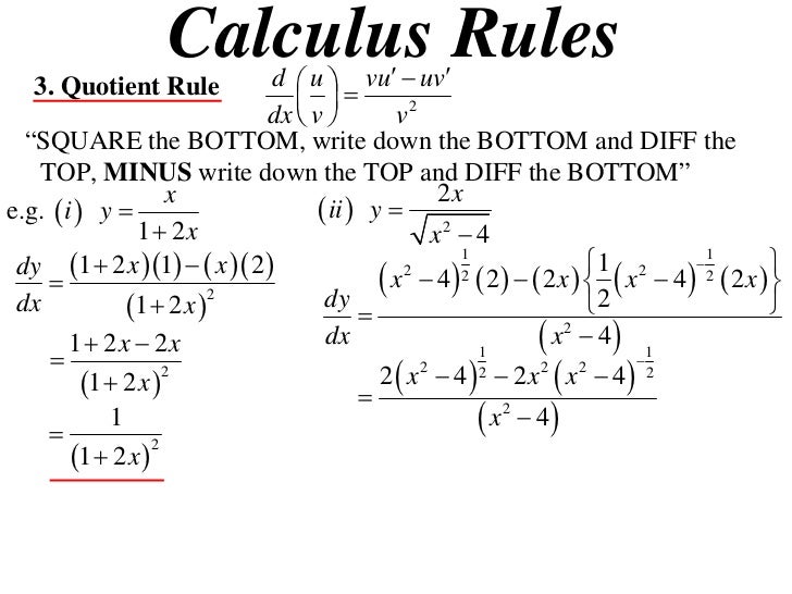 11X1 T09 06 quotient and reciprocal rules (2010)
